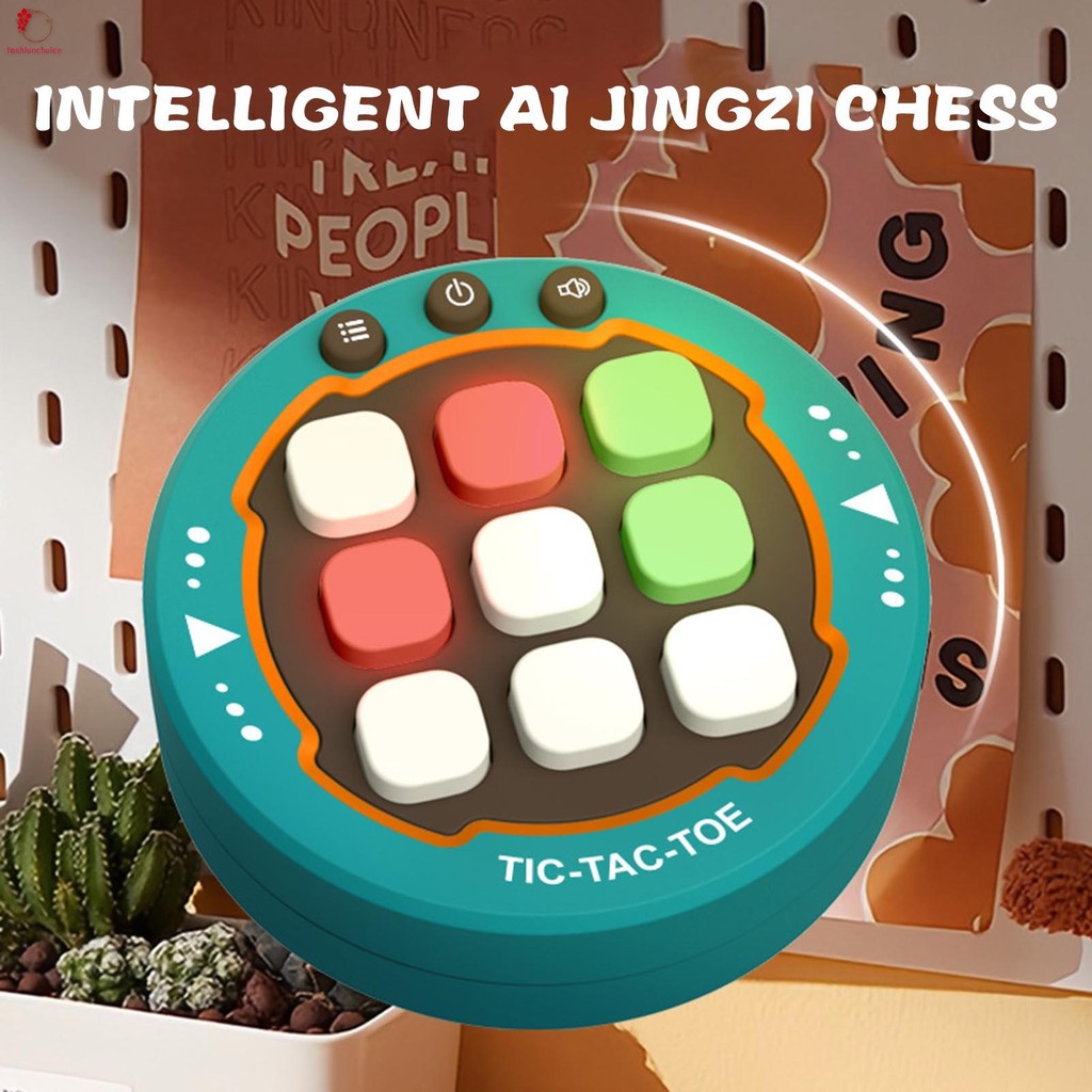 Electric Tic-Tac-Toe Board Game for Kids Bright Color Classic ...