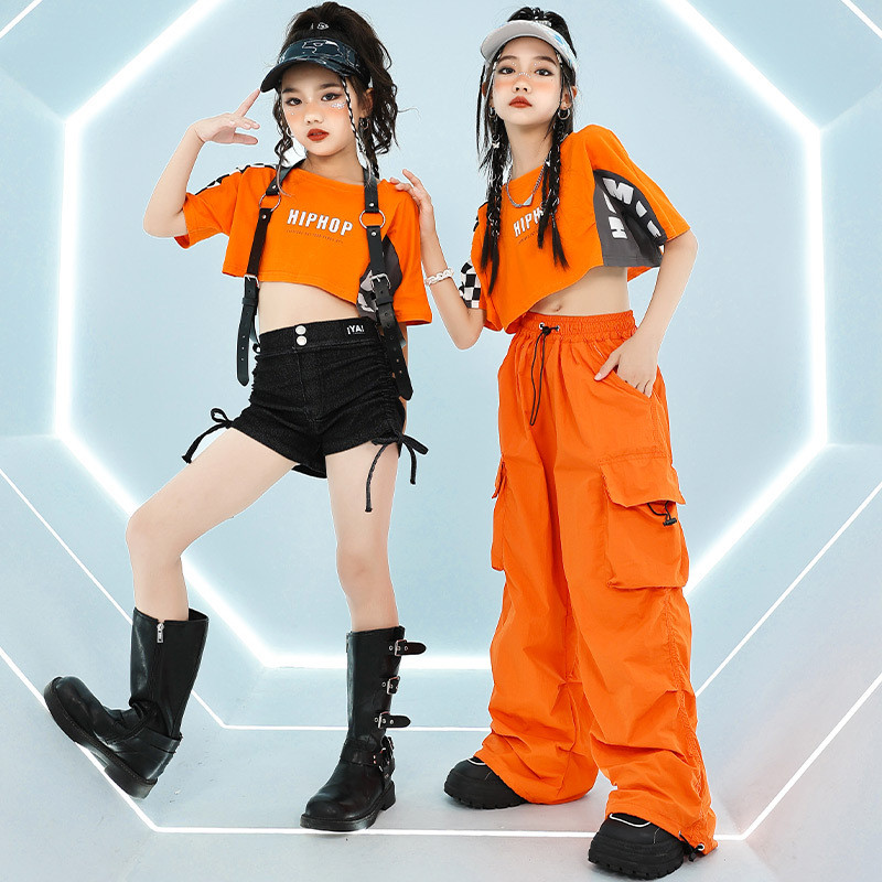 Girl Group Dance Costume Fried Street Jazz Dance Costume Girl Stage ...