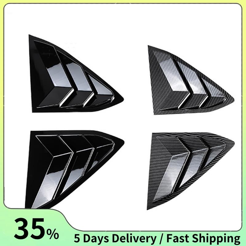 For Chevrolet Corvette C8 2020-2023 Car Rear Triangle Window Shutters ...