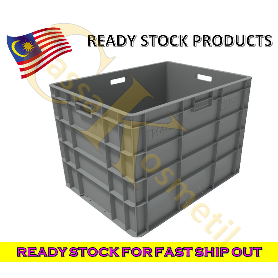 TM Polybox TM465 Light Grey Heavy Duty Plastic Container Made In ...