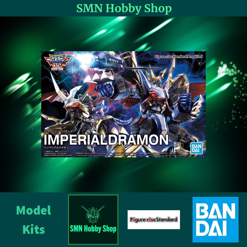 FRS Figure-Rise Standard Amplified Imperialdramon Toys Plastic Model ...