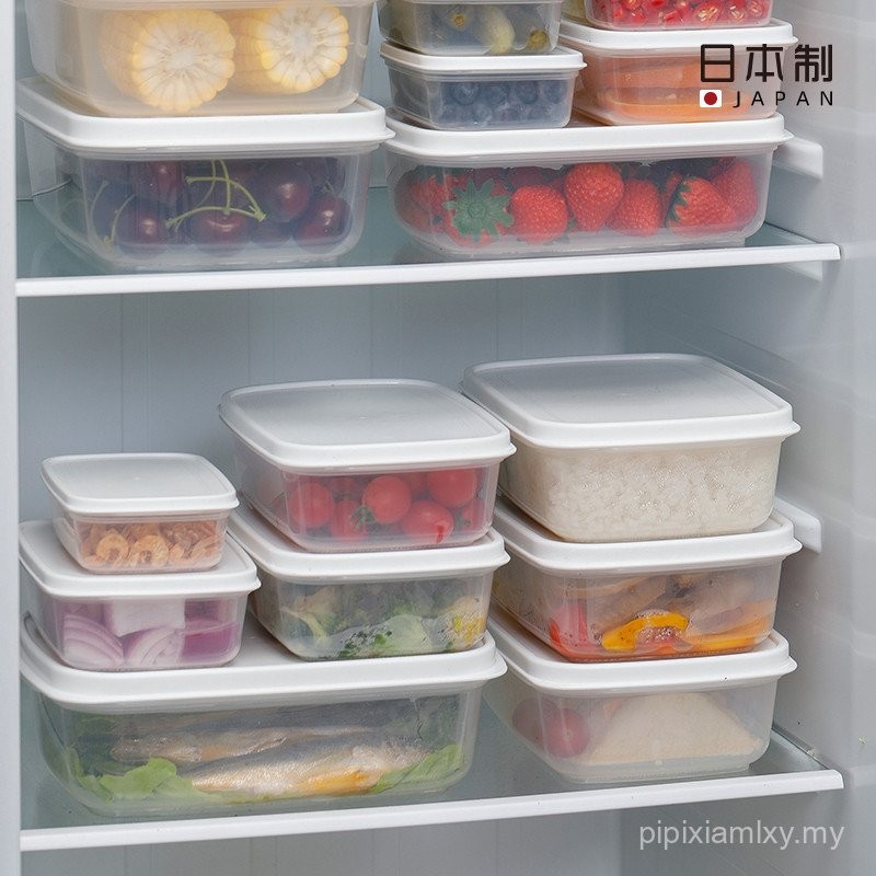 Japan Imported Refrigerator Crisper Microwave Oven Heated Bento Box ...