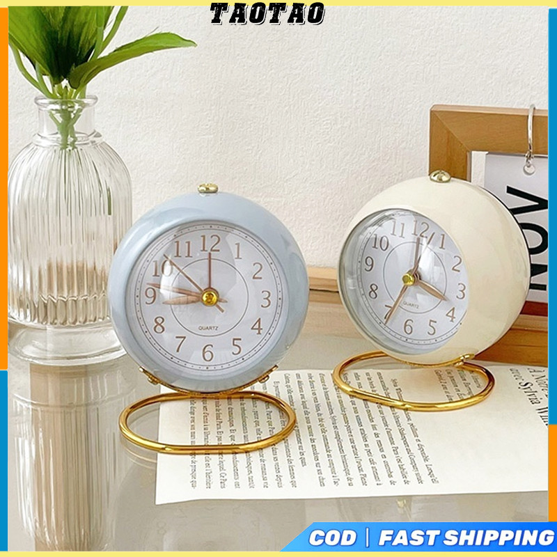 Alarm Clock/Premium Aesthetic Retro Style Elegant Vintage Alarm Study ...