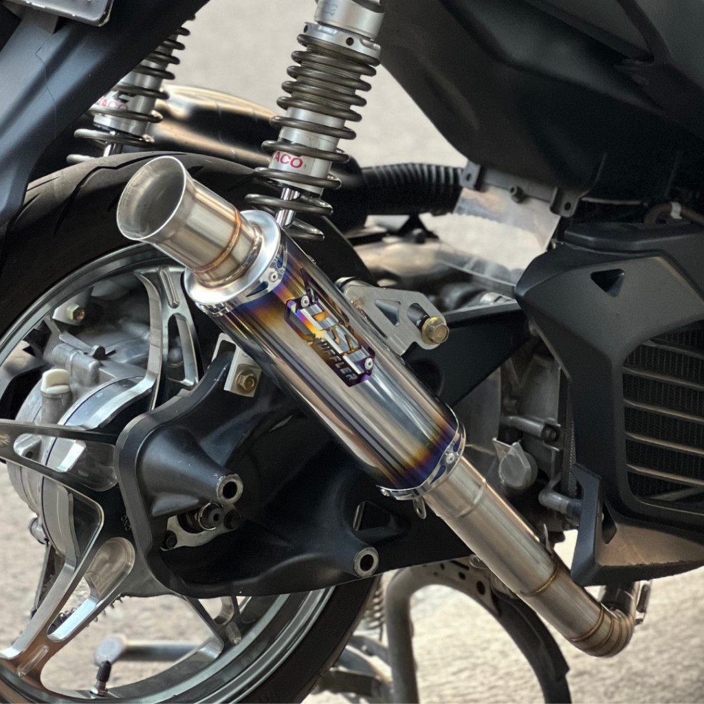 Salemba BLUE EDITION Aerox Exhaust New Aerox Old Nmax New Ceklis ...