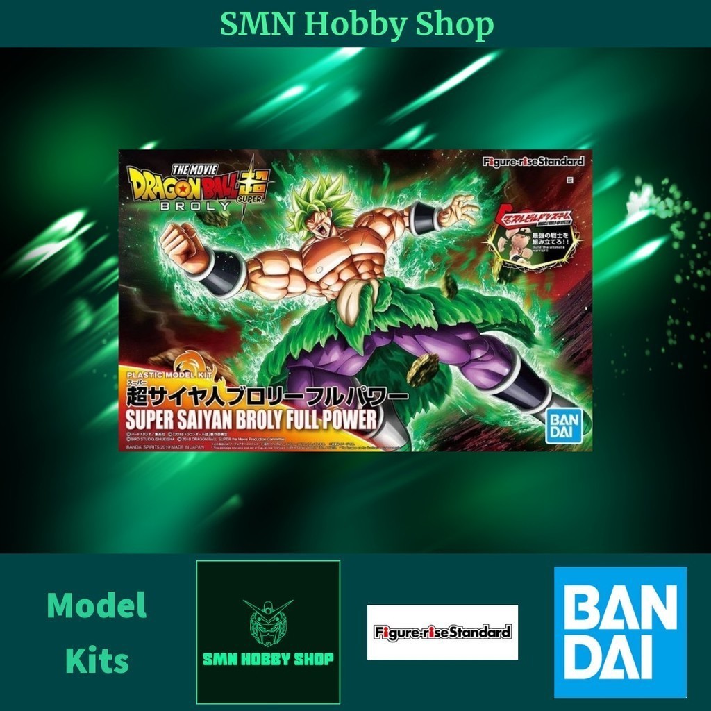FRS Figure-Rise Standard Super Saiyan Broly Full Power Toys Plastic ...