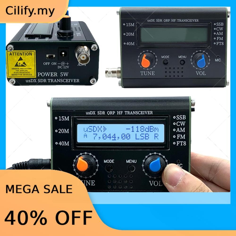 5W UsDX SDR QRP Transceiver All Mode HF Transceiver QCX-SSB to SSB 3 ...