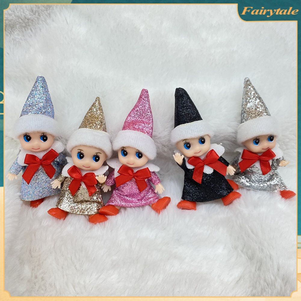Christmas Elf Doll Gift Toys Elf Book Red Boy Red Girl Mix Coulor Dolls ...