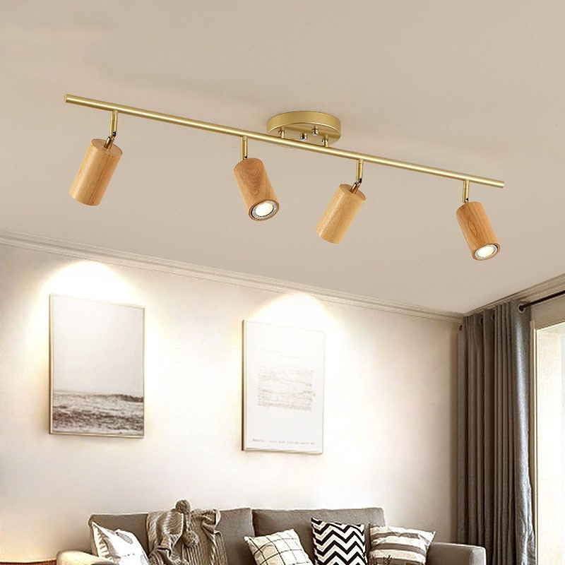 Nordic Track Light Log Ceiling Light 1 /2 /3/4 lights Spot light ...