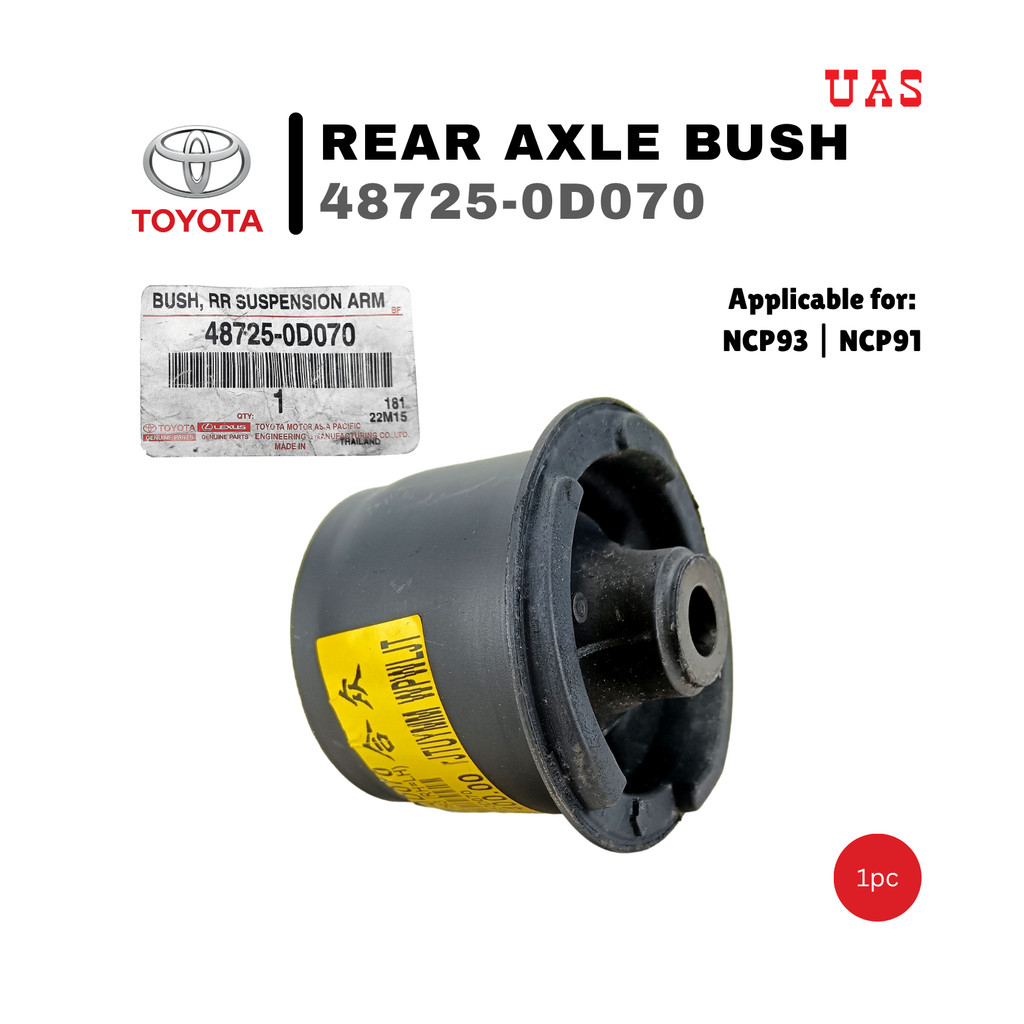 TOYOTA Rear Axle Bush 48725-0D070 (1pc) Applicable for Toyota Vios ...