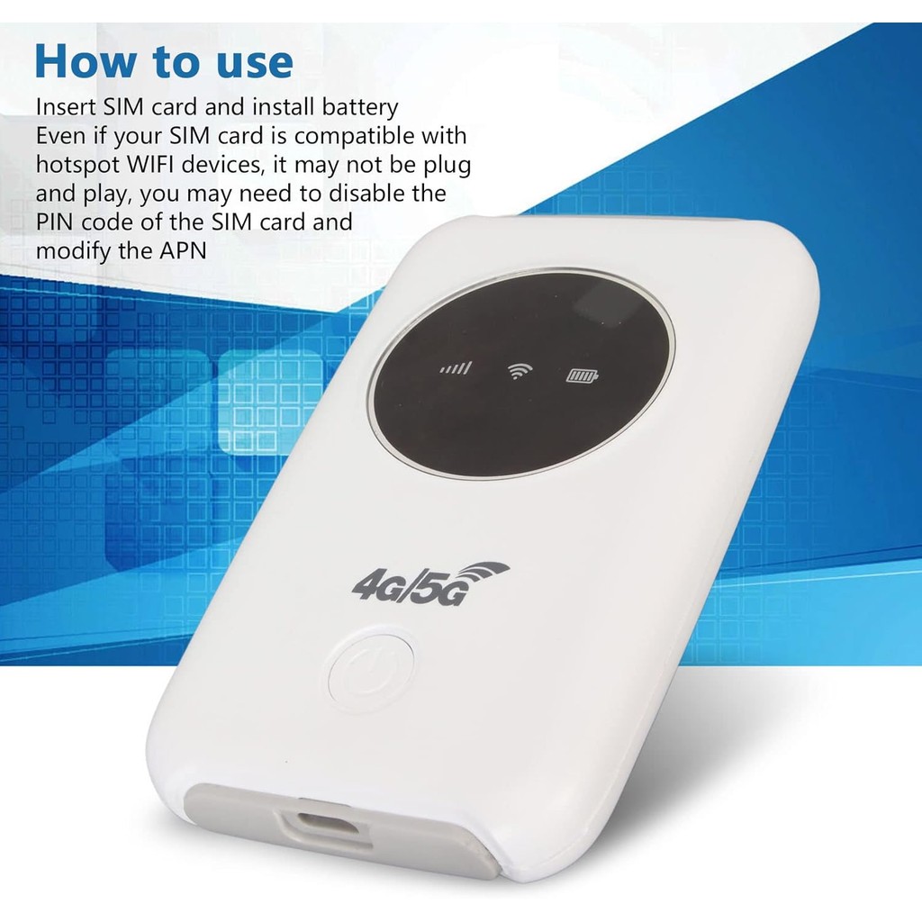 Penghala Mudah Alih untuk Perjalanan, Hotspot USB 4G LTE 300Mbps Modem ...