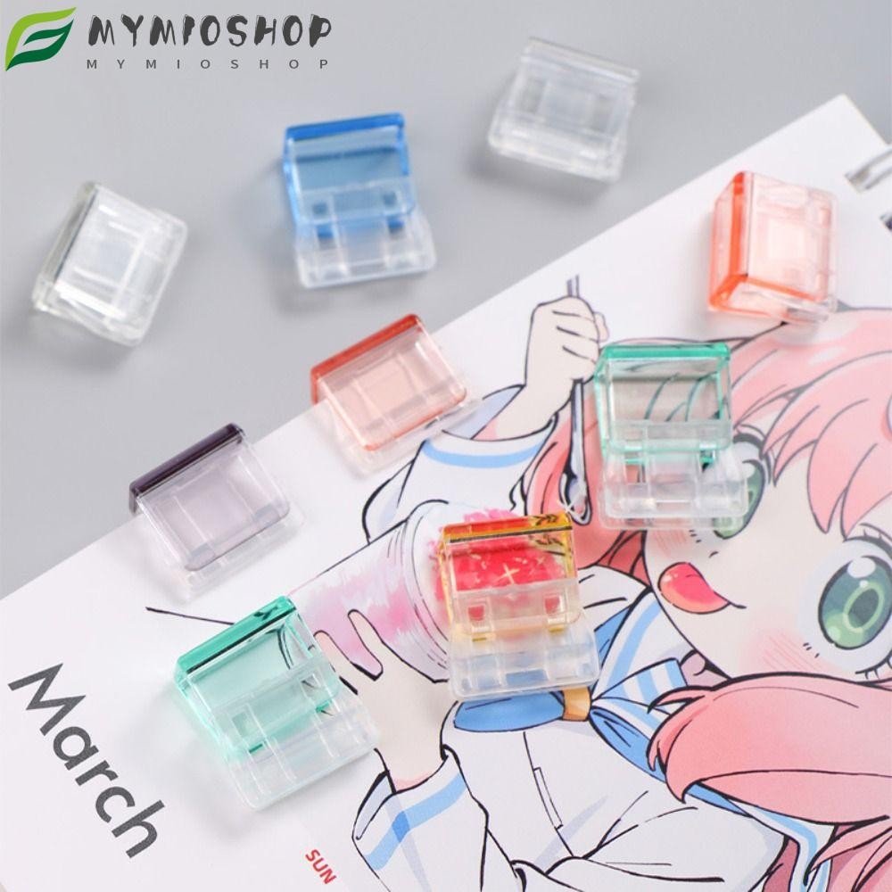 MIOSHOP 20PCS Letter Paper Clip Student Stationery File Holder Clamps ...