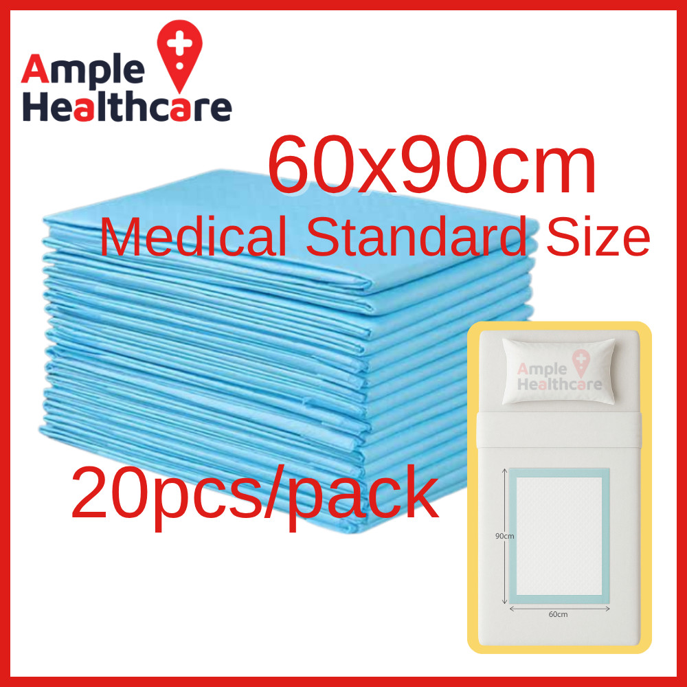 (60x90cm)5-Layer Hospital Size Disposable Underpad Absorption Pad ...