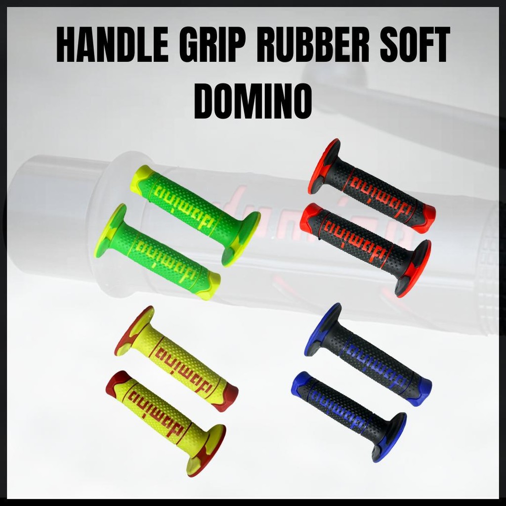 HANDLE GRIP RUBBER DOMINO SOFT RUBBER UNIVERSAL | Shopee Malaysia