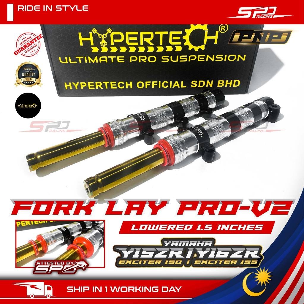 Y15 Y16 Front Fork Lay Ultimate PRO V2 | CNC - Lowered 1.5 Inches I NEW VERSION - 2024 ...