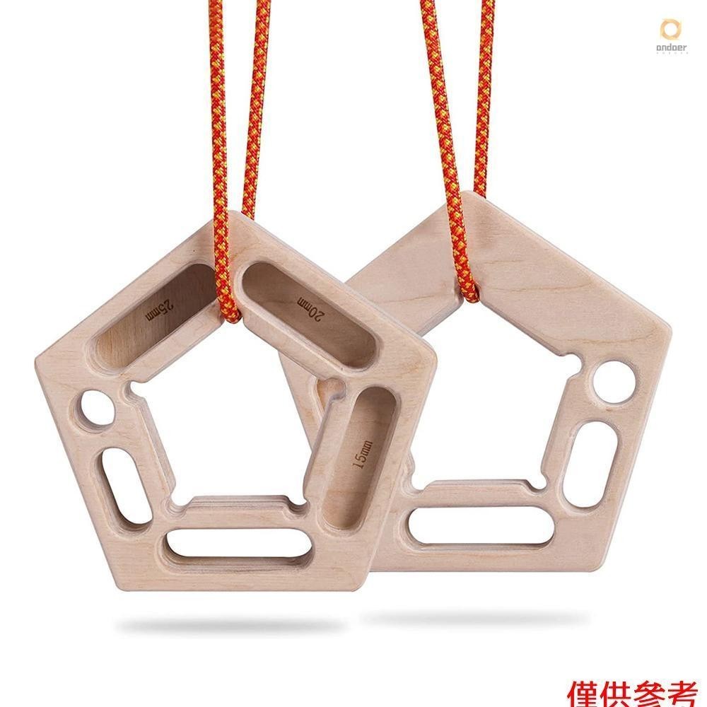 Climbing Hangboard Wooden Fingerboard Grip Trainer Multifunctional ...
