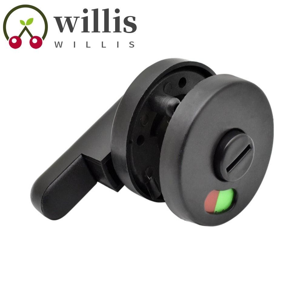 WILLIS Bathroom Door Lock, Bolt Catch WC Lock, Public Plastic Privacy ...
