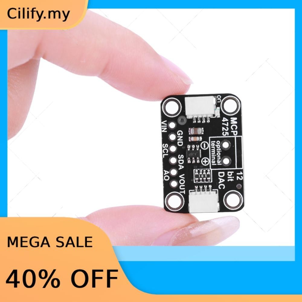MCP4725 Development Board 12-Bit I2C DAC Breakout Module Fit for Stemma QT Qwiic | Shopee Malaysia