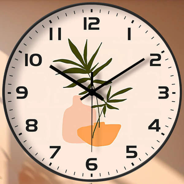 besar Jam Kuarsa jam dinding Bilik makan berkrim sofa jam rumah gantung ...