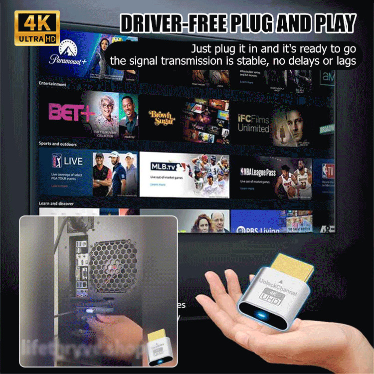 【Ship in 24H】[4k High-Definition/Color Reproduction]TV Streaming Device ...