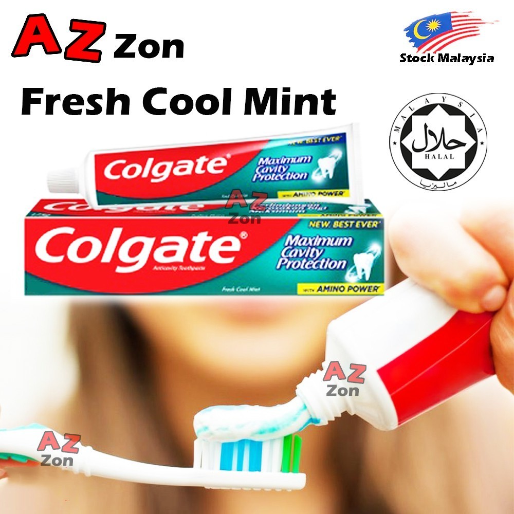 Colgate Toothpaste/ Ubat Gigi 100g (Great Regular/ Fresh Cool Mint ...