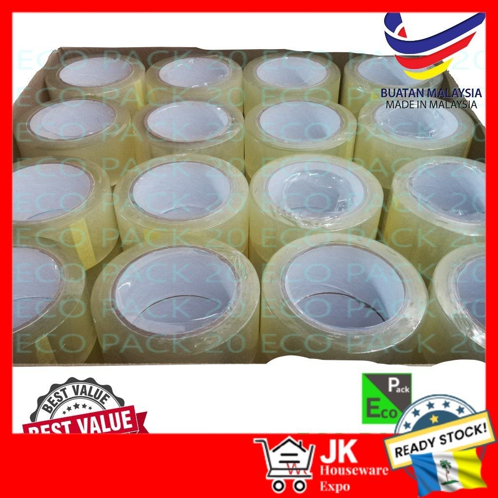 48 MM Opp Transparent Tape OPP PACKAGING TAPE CLEAR 48MM X 43MICRON ...