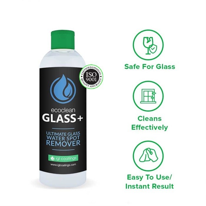 IGL Coatings Ecoclean Glass+ Ultimate Car House Glass Window Watermark ...