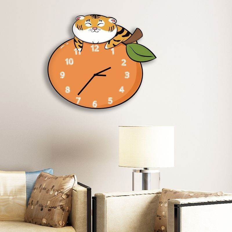 Spot goods digital clock muji clock jam loceng Jam kartun, pemikiran ...