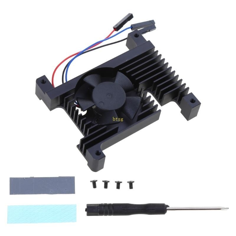 BT Aluminum PWN Fan Heatsink Passive Cooling Radiator Coolers for RPi 4 ...