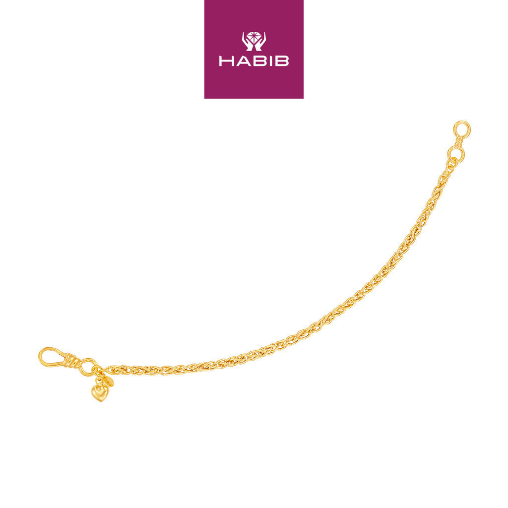 HABIB 925 Silver Bracelet CJ-7-BR14 | Shopee Malaysia