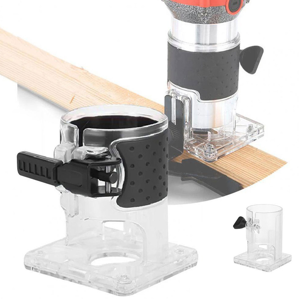 Durable Plastic Trimmer Router Base Transparent Electric Protective ...