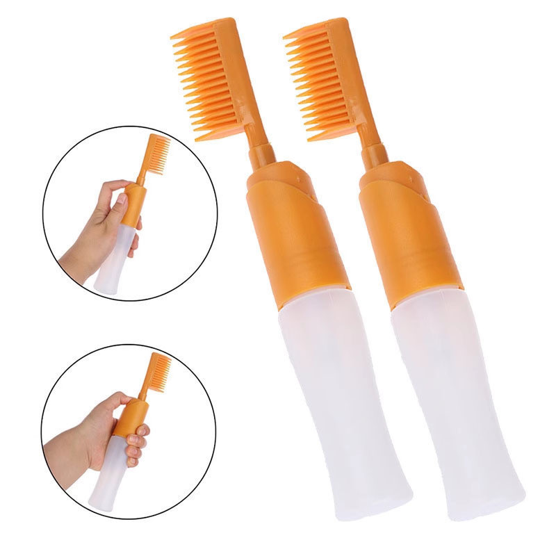 Botol mewarnai rambut minyak bakar, botol pewarna berskala, botol ...