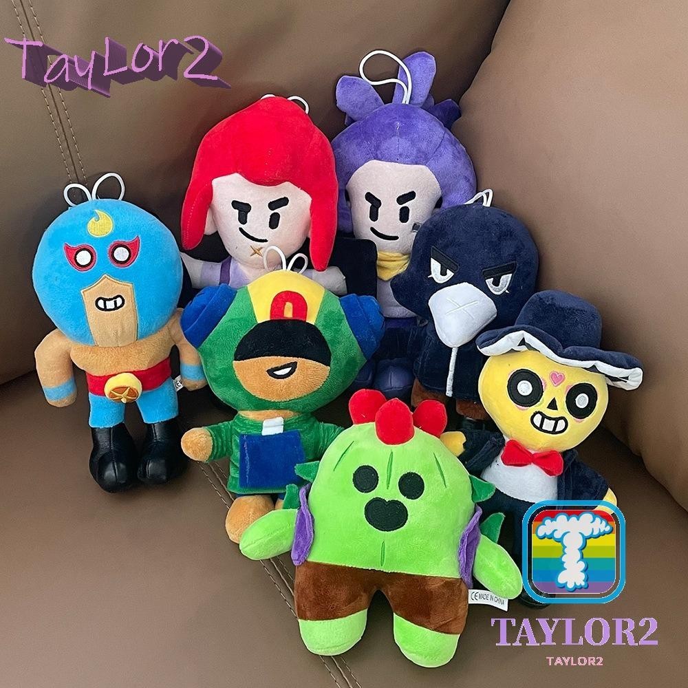 ATAYLOR Shelly Plush Toy, Leon Poco Brawl Stars Plush Doll, Cute Crow ...