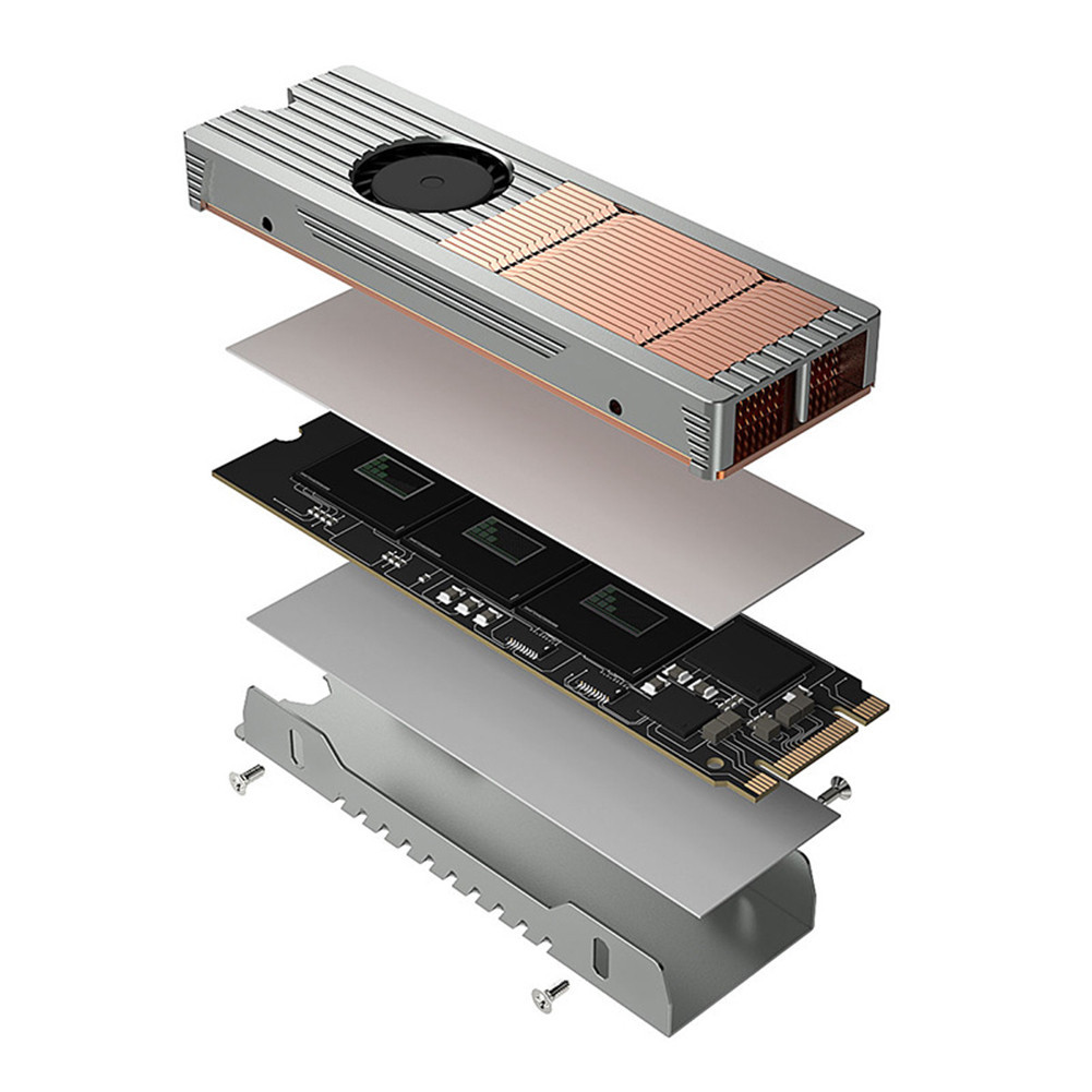 [KidsDreamMall.my] PCIE NVMe M.2 2280 SSD Cooler Heatsink 3P Heat ...