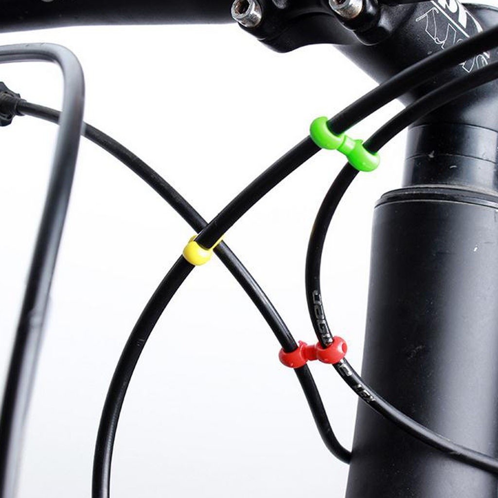 1pcs Bicycle MTB Brake Cable S Style Clips Buckle Hose Guide Bike Cross ...