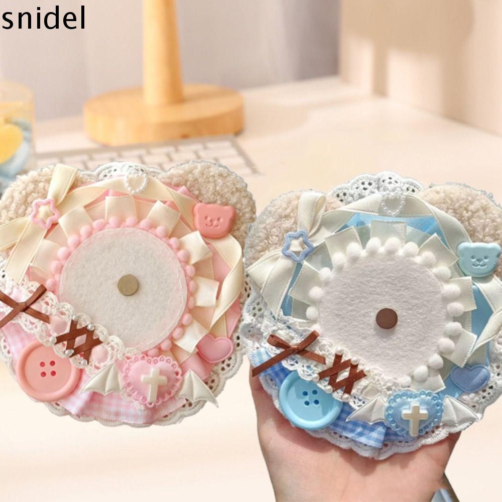 SNIDEL Cute Badge Holder, Cartoon Bear Luxury Anime Pins Display Base ...