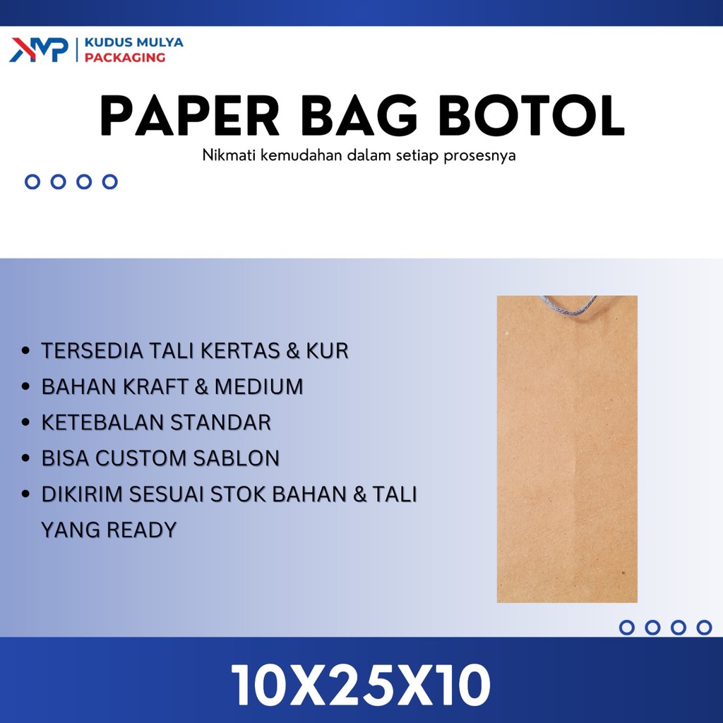 Plain CHOCOLATE BOTTLE PAPER BAG / BOTTLE SOUVENIR PAPERBAG / SOUVENIR ...