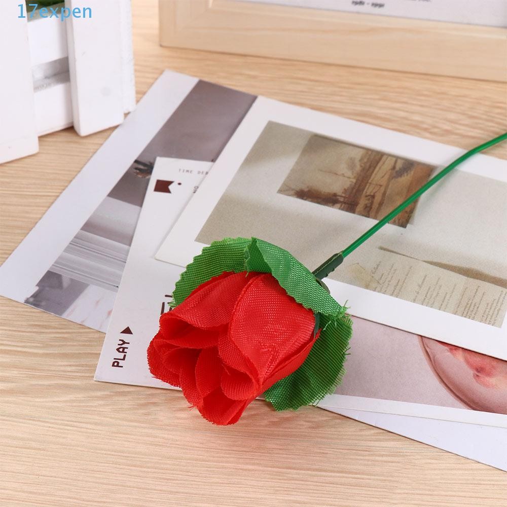 EXPEN Magic Trick Rose Magician Fun Toy Flame Appearing Flower Magic ...