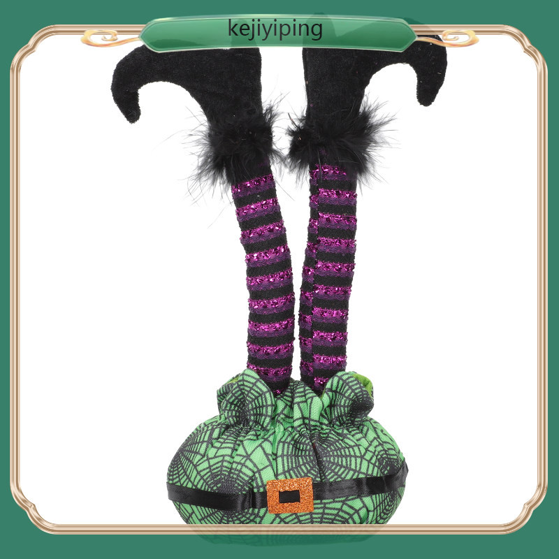 【Ready Stock】 Handstand Elf Legs Witch Garden Stakes Halloween Wicked ...
