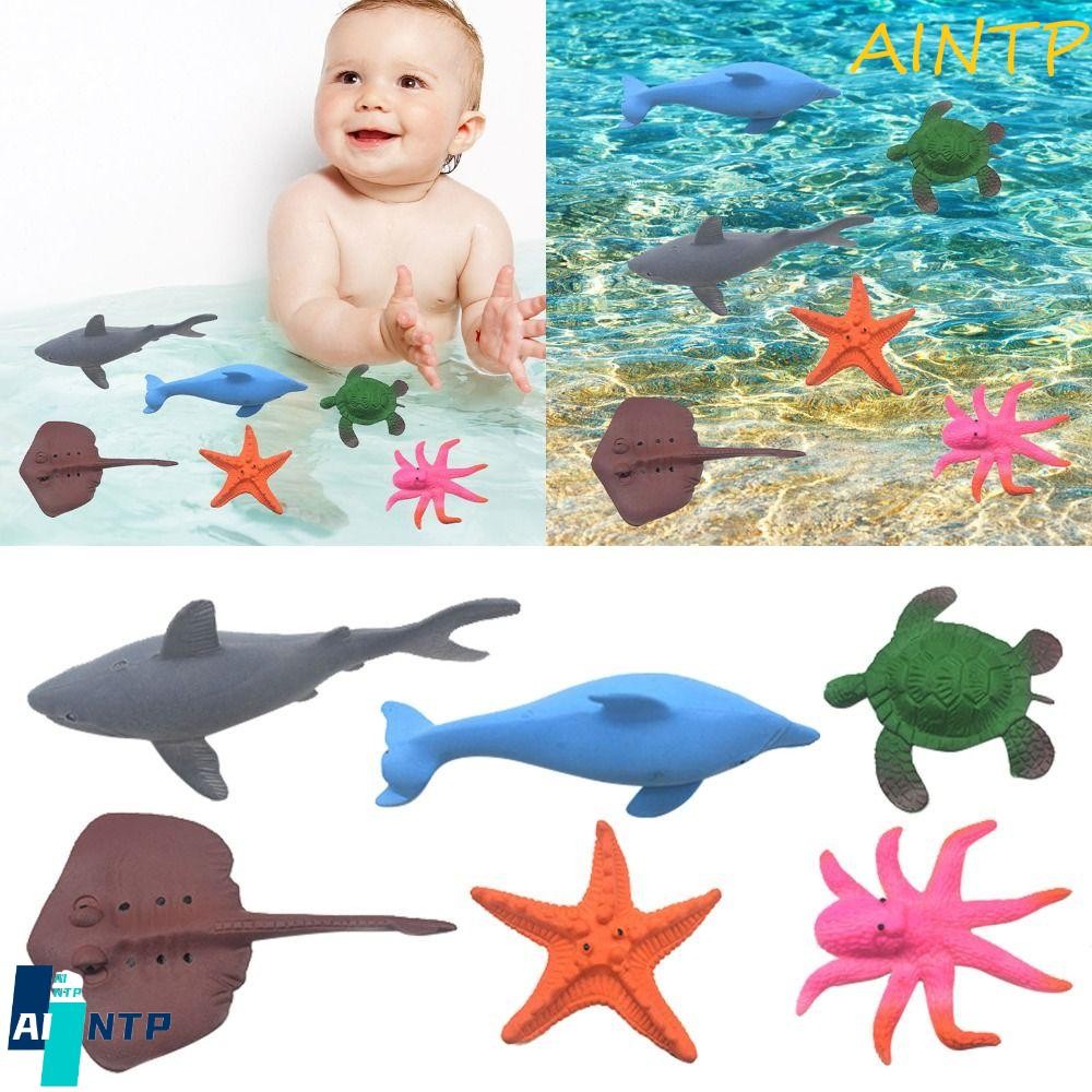 AINTP Water Grow Up Toy, Dolphin Octopus Shark Starfish Expansion Toy ...