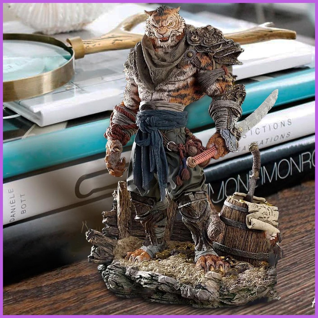 Tiger Figurine Warrior Figures Realistic 3D Printing Tiger Models ...