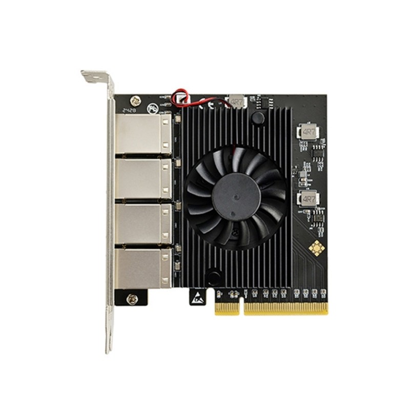 LI 8 Port PCIe Networking Adapter RTL8111H 10 100 1000Mbps PCIE Gigabit ...
