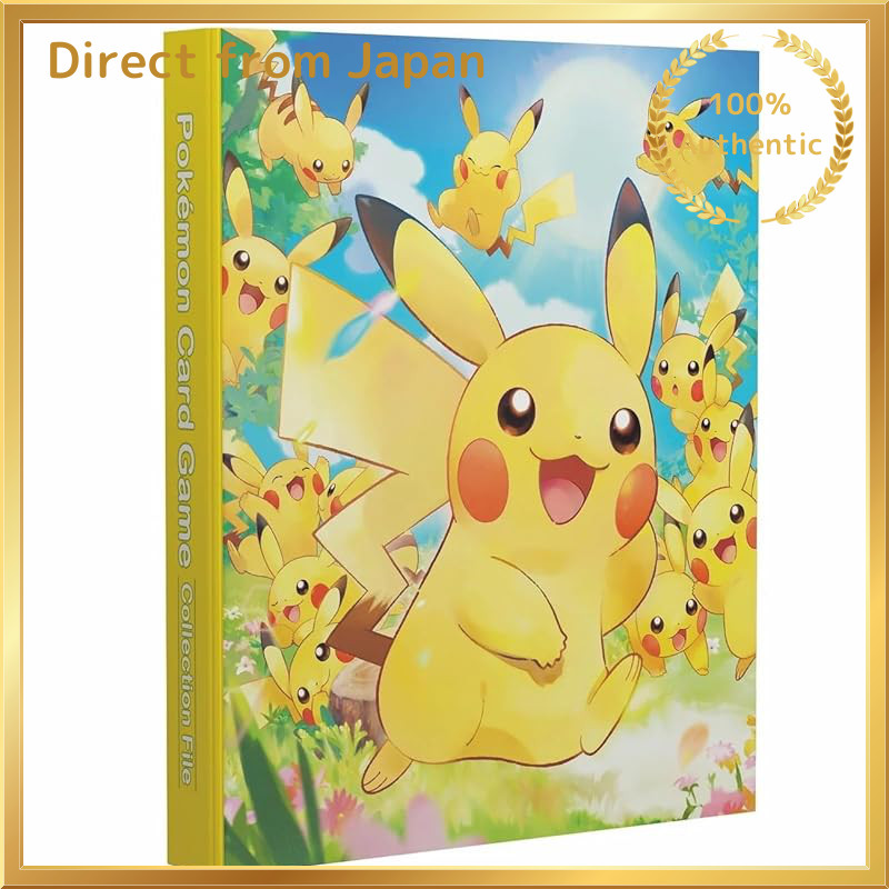 Pokémon Card Game Collection Binder: Pikachu Gathering Edition | Shopee ...