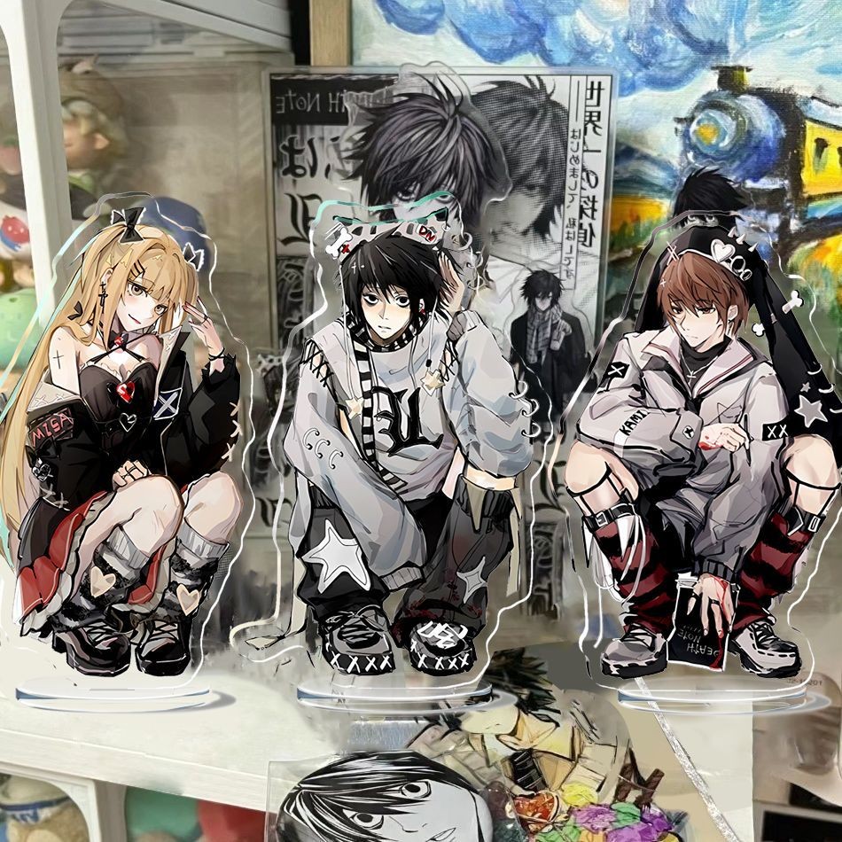 DEATH NOTE Y2K Gyaru Series Acrylic Stand Yagami Light L·Lawliet Amane ...