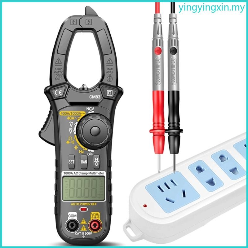 YIN Heavy Duty Current Measuring Clamp Meter Easy To Read Display ...