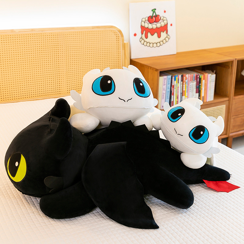 Toothless Flying Dragon Plush Toy Master Doll Doll Bed Ragdoll Girl ...