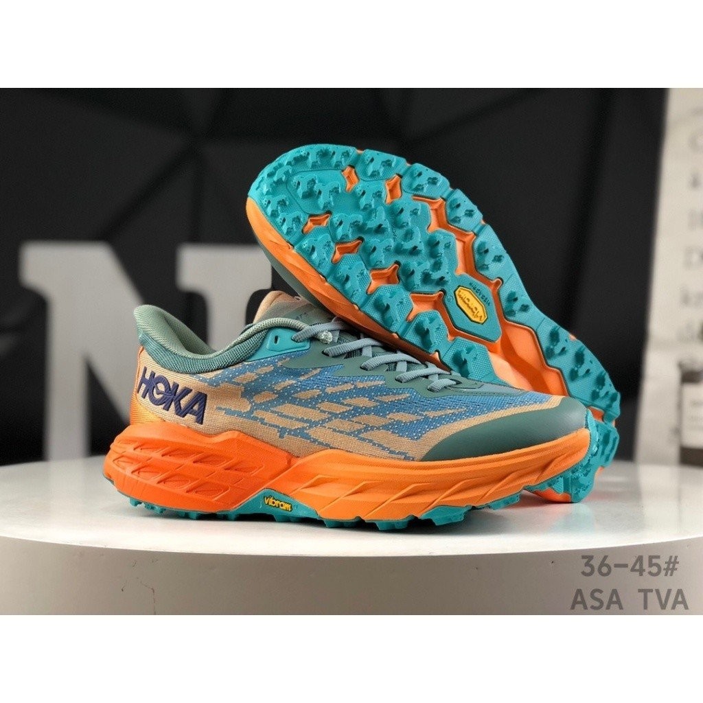 The fifth generation off-road running shoe of the HOKA ONE ONE ...