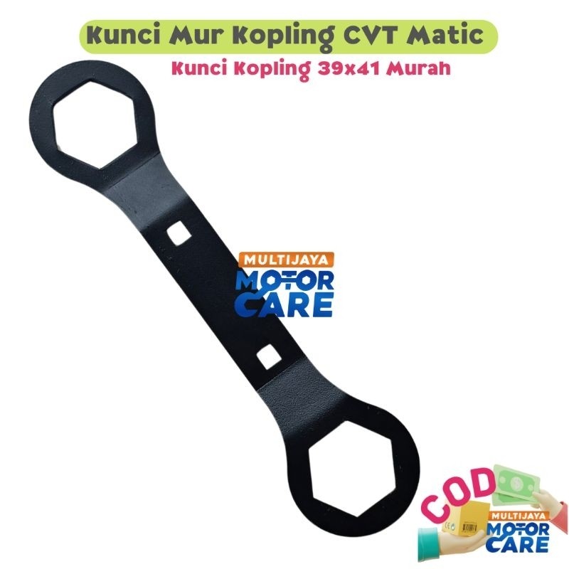 MESIN HITAM Cvt Clutch Wrench 39X41 BLACK Coupling Engine Block Wrench ...