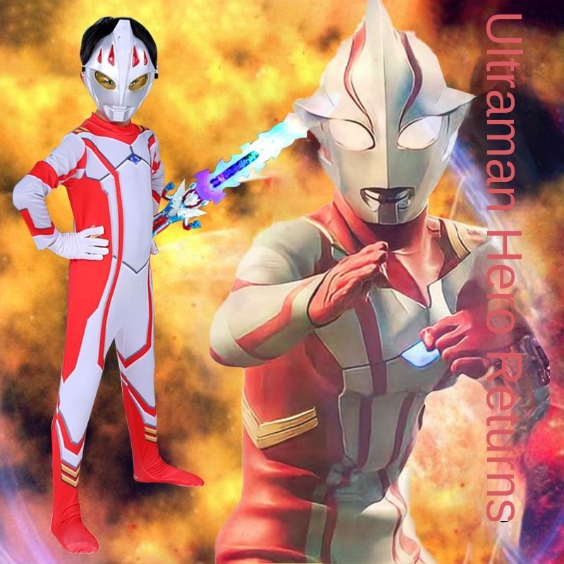 Ultraman Clothes Children's Tights Boy cos Performance Costumes ...