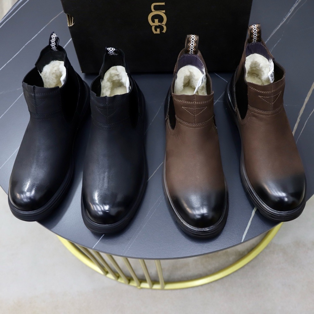 Shoes UU the toe of the shoes is black calfskin leather loafer sneakers ...