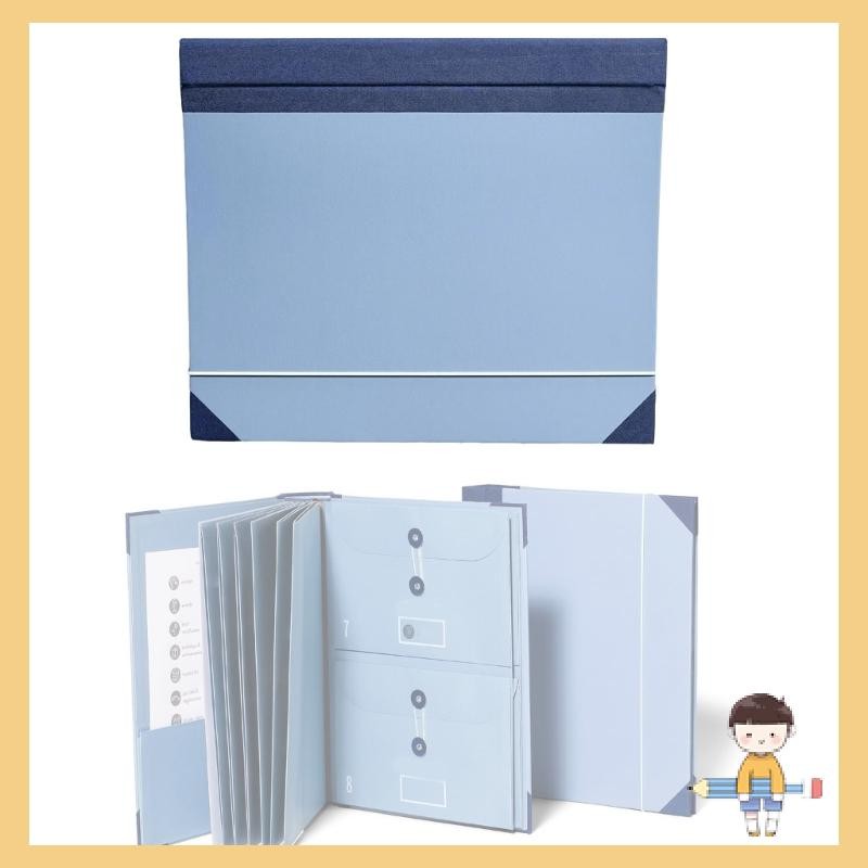 SA Multifunctional File Document Organiser Expandable String Closure ...